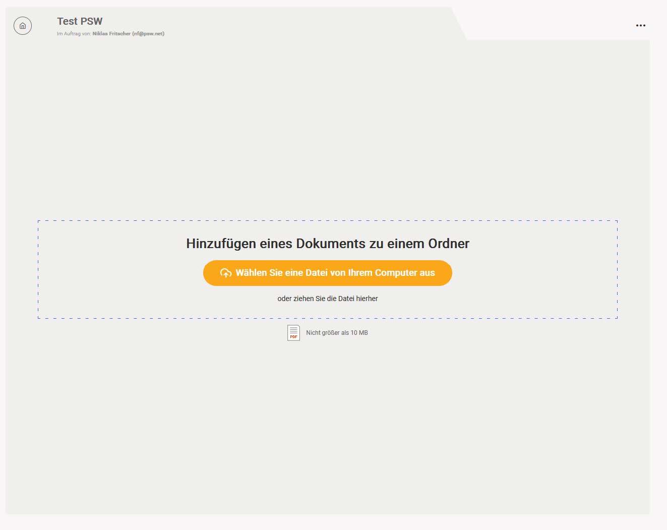 Mit einfachen Signatur unterzeichnen – PSW GROUP Support